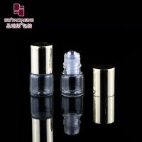 China BLP-1ML Transparent Essential Oil Glass Tube Roll On Bottle Durable and Convenient for DIY Blends for sale