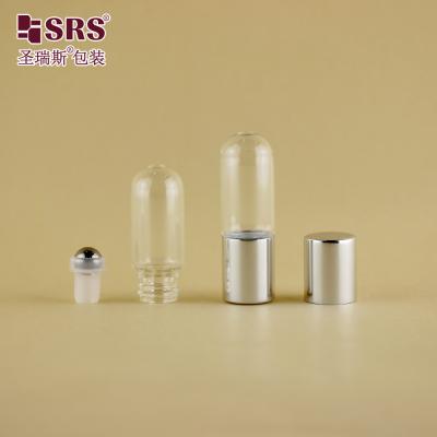 China BLP-3ml Round Bottom Glass Tube Roll On Bottle in Customized Pantone Color for Aromatherapy Oil No Leakage for sale
