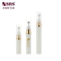 China A0035 7.5ml 10ml 15ml Empty Customization Eye Serum Gel Massage Roller Steel Ball Bottle Applicator for sale