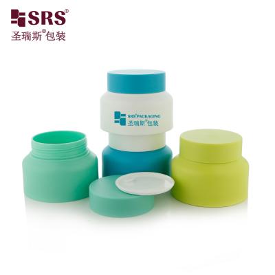 China SRST-80g 100g PP PCR Recycled Painting Decoration Cosmetic Cream Jar Container Packaging for sale