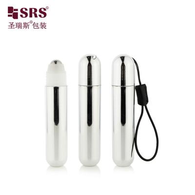 China RPPG-25ML PP PCR Recycled Injection Custom Color Matte Finished Round Bottom Roller Steel Ball With Dome Cap For Liquid Gel for sale
