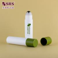 China 15mm Essential Oil  plastic  Roller Ball Bottle with Gold Cap 304 Stainless Steel Ball for Smooth and Precise Application for sale