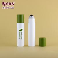 China 15mm Essential Oil  plastic  Roller Ball Bottle with Gold Cap 304 Stainless Steel Ball for Smooth and Precise Application for sale
