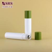 China 15mm Essential Oil  plastic  Roller Ball Bottle with Gold Cap 304 Stainless Steel Ball for Smooth and Precise Application for sale