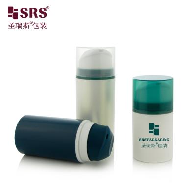 China PA604 30ml 50ml 80ml 100ml 120ml 150ml 200ml Customization Shampoo Foundation Cosmetic Packaging Vacuum Airless Bottle For Skincare Products Printing Logo for sale