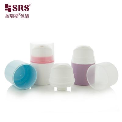 China PA604 Pain Relief Gel Customize Injection Paint Metalized Color PP PCR Recycled Material With Certificate Airless Bottle For Facial Serum for sale