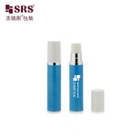 China A003 5ml Metalized Silver Color Shoulder Injection Solid Color Plastic Empty Airless Pump Bottle Packaging Container for sale