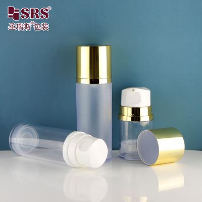 China A0215 50ML 120ML 150ML Empty Plastic Stylish Durable AS Vacuum Airless Lotion Bottle Perfect for Indoor and Outdoor Use for sale