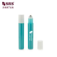 China RPP-15ML Matte Finish Glossy In Mold PP PCR Eco-friendly Plastic Roller Steel Ball Bottle With PP Screw Cap For Antiperspirant for sale