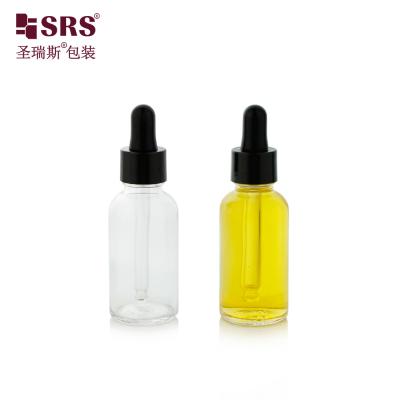China D001 High - Grade 18/415 Glass Bottles with Precision Droppers for Essential Oils - 5ml to 100ml Sizes for sale