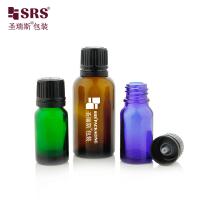 China G006 Glass Round Boston Bottle Tamer Evident TE Cap With Horizontal Dropper Insert For Essential Oil for sale
