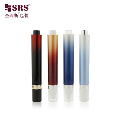 China AY 10ML 15ML PP PCR Press Design Recycled Airless Roller Steel Ball Massage Eye Cream Bottle Packaging for sale