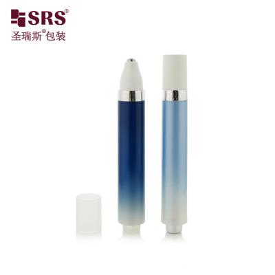 China AY 10ML 15ML PP PCR Stainless Steel Ball Applicator Recycled Packaging for Anti-Aging Eye Cream for sale