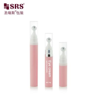 China A0035 7.5ml 10ml 15ml No Leakage PCR Eco-friendly Plastic Roll On Bottle For Hair Serum Cosmetic Packaging for sale