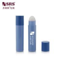 China RPP-30ml Injection Custom Color Glossy Matte Finished In Mold Plastic PCR Recycled Material Antiperspirant Roll On Bottle Packaging Applicator for sale