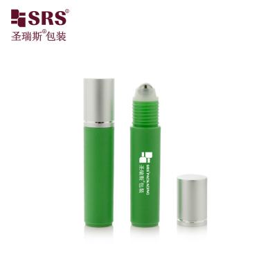 China RPA-10ML Elevate Your Brand with Sustainable Glossy Frosted Plastic PP PCR Eye Serum Bottles: Custom Color, Roller Steel Ball & Massage Function for sale
