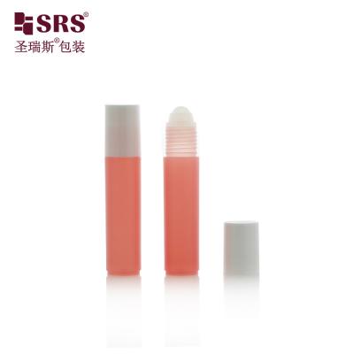 China RPP-10ML Semi-transparent Color Elegance Meets Sustainability: 10ML PP PCR Roll-On Bottle for Eye Serum Gel Empty Cosmetic Applicator for sale