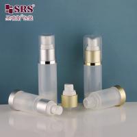 China A025 15ml 30ml 50ml PP Clear Glossy Customization Skincare Mask Gel Airless Pump Bottle Packaging for sale