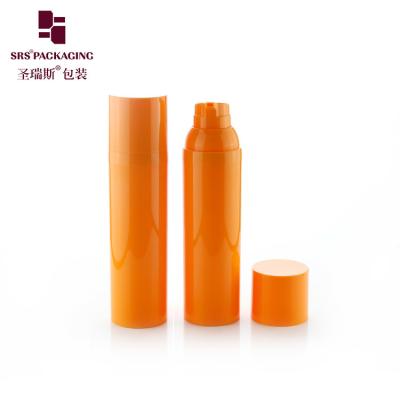 China PA0202B 30ml 50ml 75ml 100ml Luxury Empty Skincare Plastic Airless Pump Lotion Bottle For Facial Cream for sale