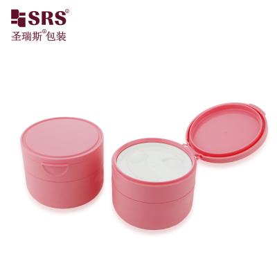 China SRSOB 100g Flip Cap Customization PP Cosmetic Packaging High Quality Face Mask Jar Skincare Container for sale