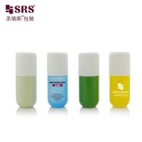 China RPPA1-50ML Round Bottom PP Eco-friendly Material PCR Deodorant Roller Ball Bottle For Antiperspirant for sale