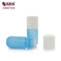 China RPPA1-50ML Double Wall CRC Child Resistant Cap Ribbed Plastic PP Press Screw Design Roll On Deodorant Bottle for sale