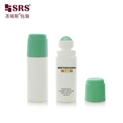 China RPPDF-90ML New Style Custom Color Plastic Roller Ball Deodorant Antiperspirant Hair Essence Gel Bottle No Leakage for sale