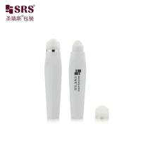 China SRS8444-12ML Custom PETG Plastic Roller Ball Bottle Liquid Formula Packaging Applicator for sale