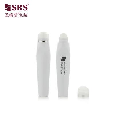 China SRS8444-12ML Custom PETG Plastic Roller Ball Bottle Liquid Formula Packaging Applicator for sale