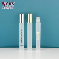 China RPA-10ML(C) Clear Matte Frosted Plastic PP PCR Eco Friendly Eye Serum Roll-On Bottle for sale