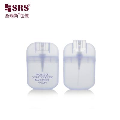 China PWU006 Pocket-Sized PP Spray Bottles with Card Form Factor Bespoke Coloring 20-30ml Capacity for sale