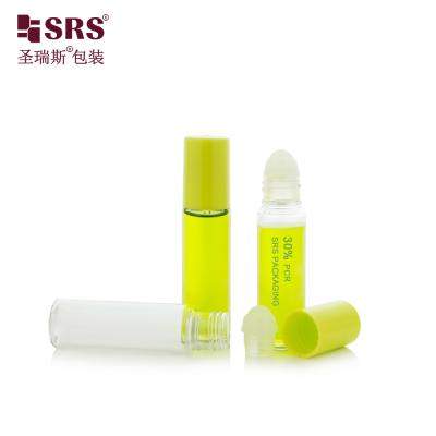 China PET-10ML Custom Color Plastic Roller Ball Bottle For Anti-Itch Liquid Packaging Applicator for sale