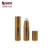 China A022B 15ML 30ML 50ML Plastic Airless Pump Lotion Bottle For Cosmetic Serum Aluminum Cap Luxury Packaging for sale