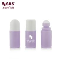 China RPPC-60ML Recycled PP PCR Plastic Roll-On Custom Deodorant Gel Applicator Bottle Packaging for sale