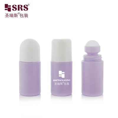 China RPPC-60ML Recycled PP PCR Plastic Roll-On Custom Deodorant Gel Applicator Bottle Packaging for sale