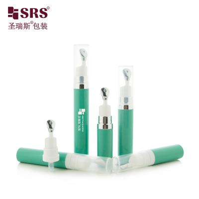 China A0035 Superior Airless Dispenser 7.5ml/10ml/15ml with Zinc Alloy Press-Action Applicator Refined Design for sale