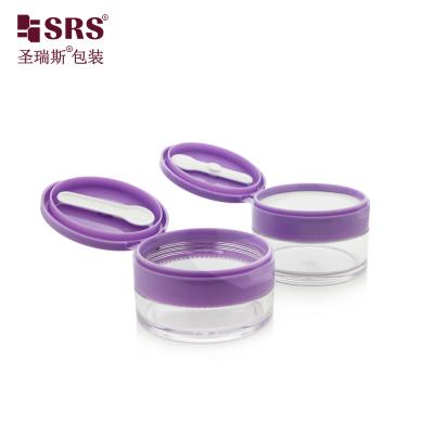 China PETG003 100g 120g 150g 200g 250g Clear Thick Wall Jar Container For Hair Masks Flip Cap With Spoon for sale