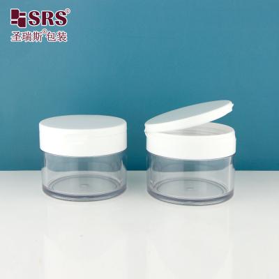 China PETG003 200g 250g 200g 250g Hair Body Cream PETG jar With Flip Cap Injection Custom Color Packaging for sale