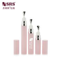 China A0035B 7.5ml 10ml 15ml Empty Snap On Zinc Metal Applicator Head Airless Pump Bottle For Eye Serum Wholesale for sale
