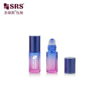 China BLPM-5ML SRS Wholesale Clear Transparent Mold Thick Wall Hard Glass Roll On Bottle For Essential Oil No Leakage for sale