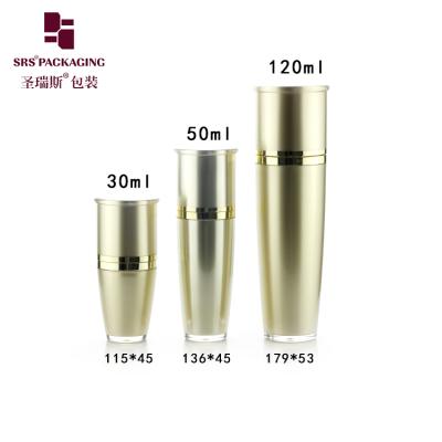 China L036 manufacturing 15ml 30ml 50ml plastic cream bottle with pump for sale