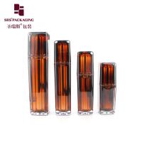 China L054 clear lotion bottle L054 15ml 30ml 50ml 100ml plastic cream bottle with pump for sale