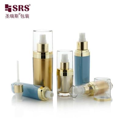 China L103 white luxury acrylic L103 30ML 50ML bottle pump for sale