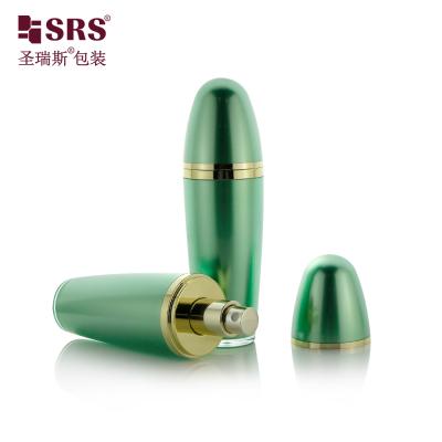 China high end L010 15ml 30ml 50ml ball shape cosmetic pump bottle supplier for sale
