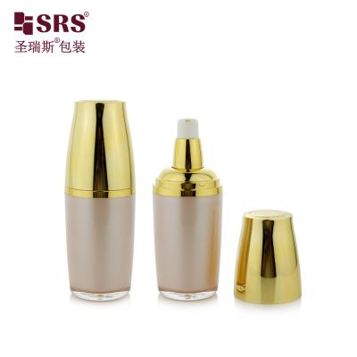 China supply luxury and high quality cream bottle with pump for sale