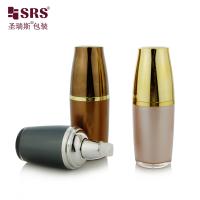 China supply luxury and high quality cream bottle with pump for sale
