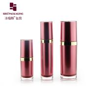 China L040 15ml 30ml 60ml 120ml manufacturing rose gold lotion pump bottle for sale