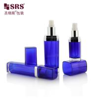 China L051 SRS China Manufacture Acrylic Cosmetic 15ml 30ml 60ml 120ml Plastic Lotion Bottle with lid for sale