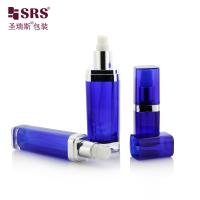China L051 SRS China Manufacture Acrylic Cosmetic 15ml 30ml 60ml 120ml Plastic Lotion Bottle with lid for sale