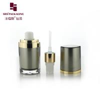 China L103 SRS 30ml 50ml Eye Shape acrylic empty Plastic Cosmetic lotion Bottle For Personal Care for sale